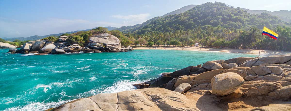 Backpacken in Colombia - Tayrona national park is erg populair onder ...